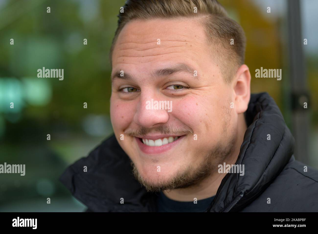 Close up portrait mischievous hi-res stock photography and images - Alamy