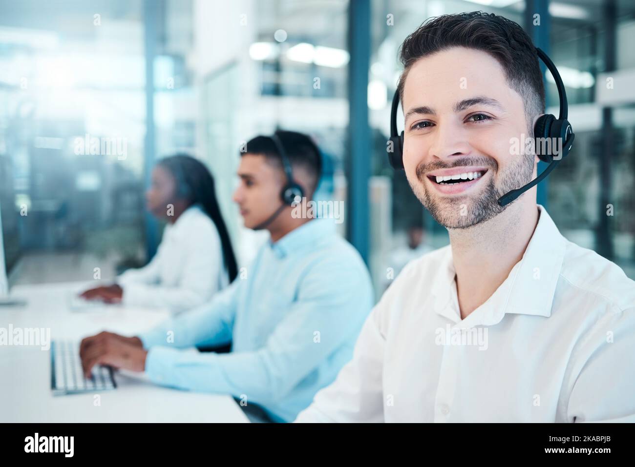 Call Center Telemarketing And Customer Service Consultant Wearing A call-center-telemarketing-and-customer-service-consultant-wearing-a