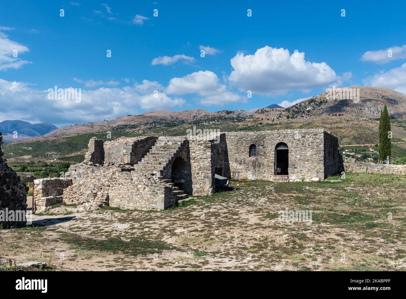 Fragment of the ruins of the Saint Nicholas Monastery In Mesopotam, a ...