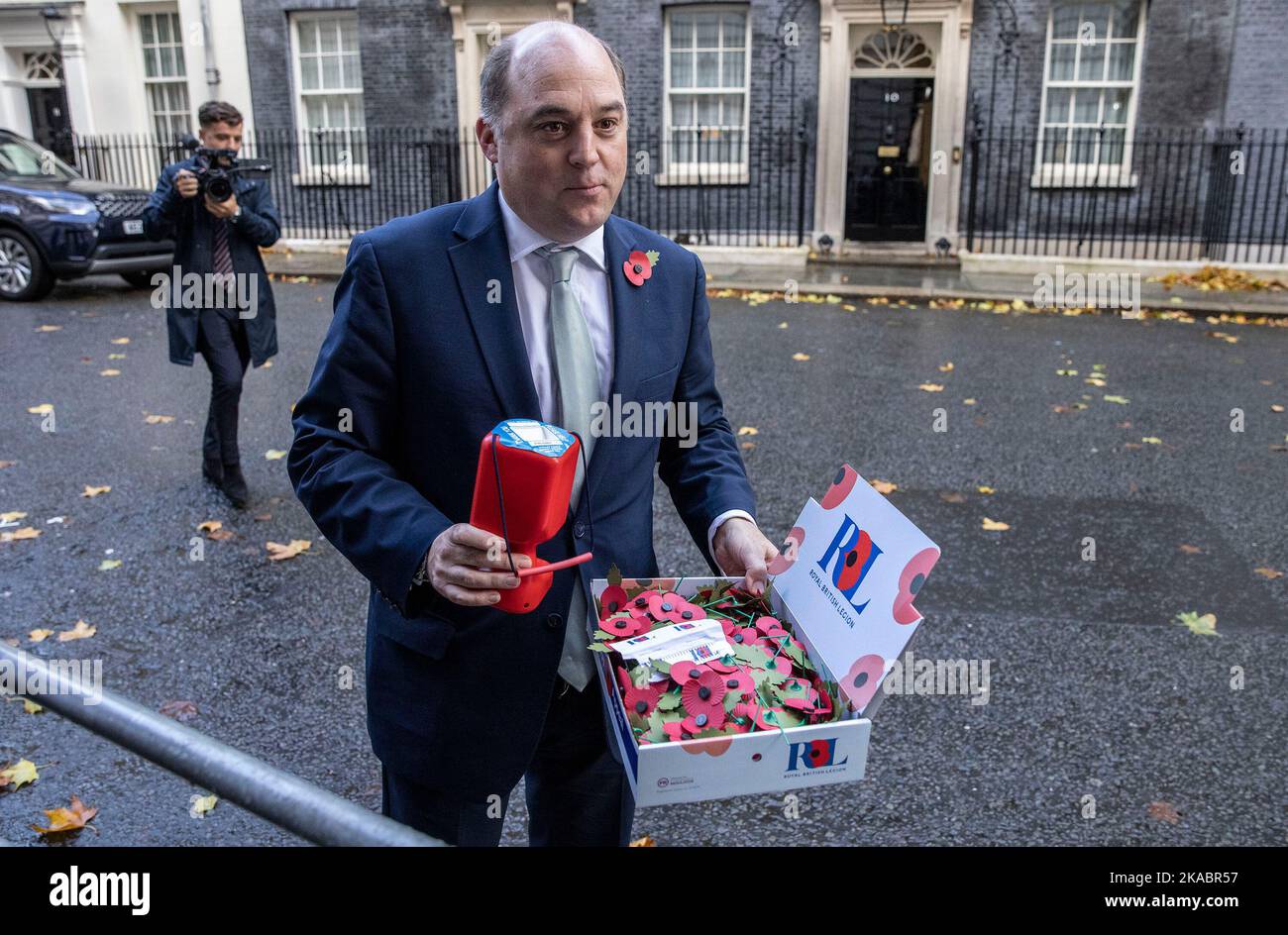 PHOTO:JEFF GILBERT 01st November 2022 Ben Wallace arrives in Downing ...
