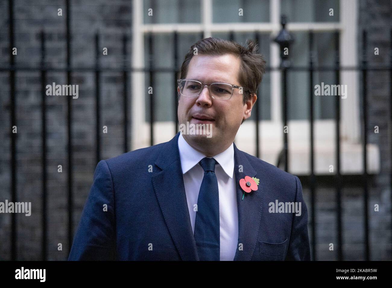 PHOTO:JEFF GILBERT 01st November 2022 Robert Jenrick in Downing Street ...