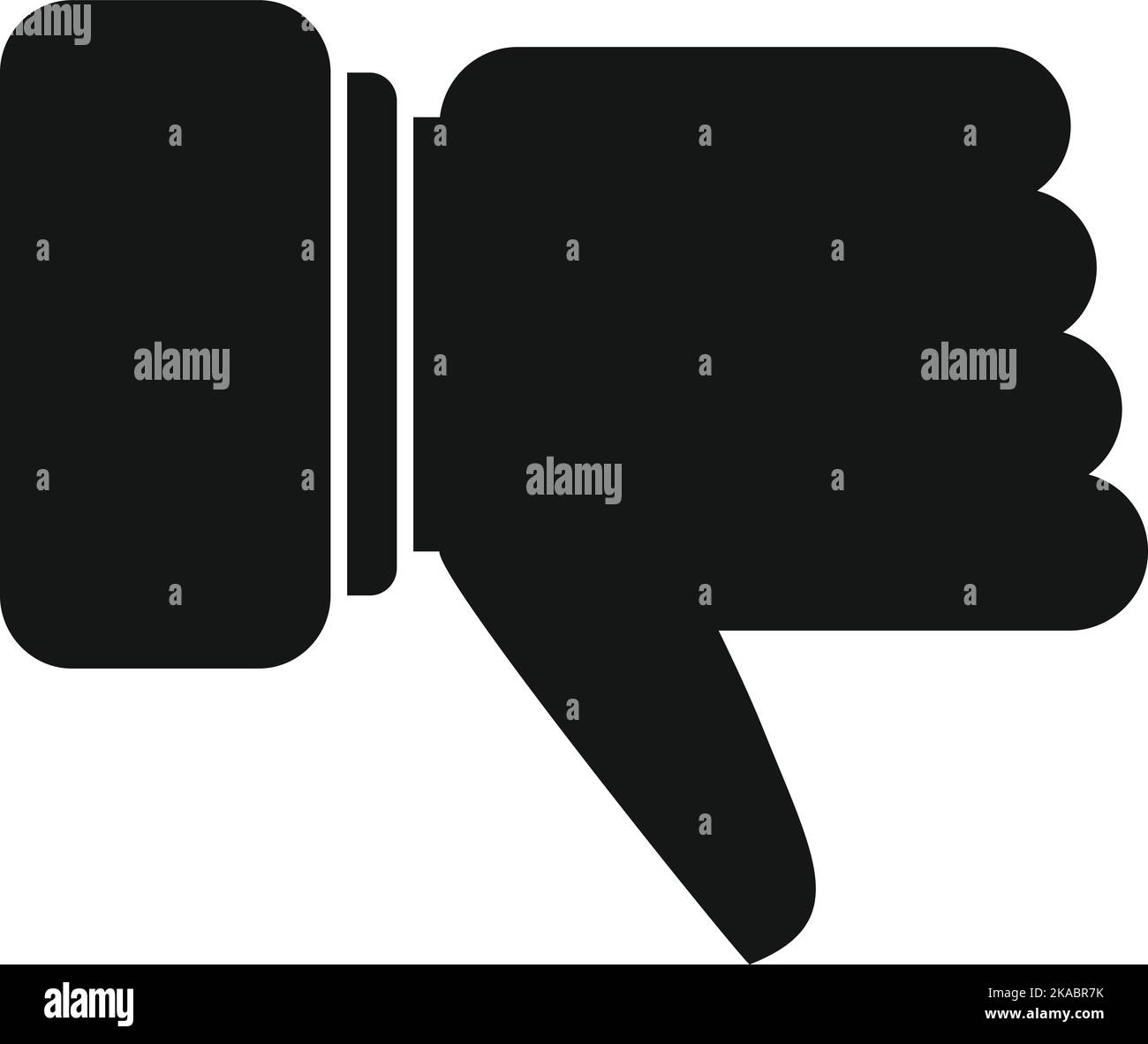 Take hand gesture icon simple vector. Sign pose. Up point Stock Vector ...