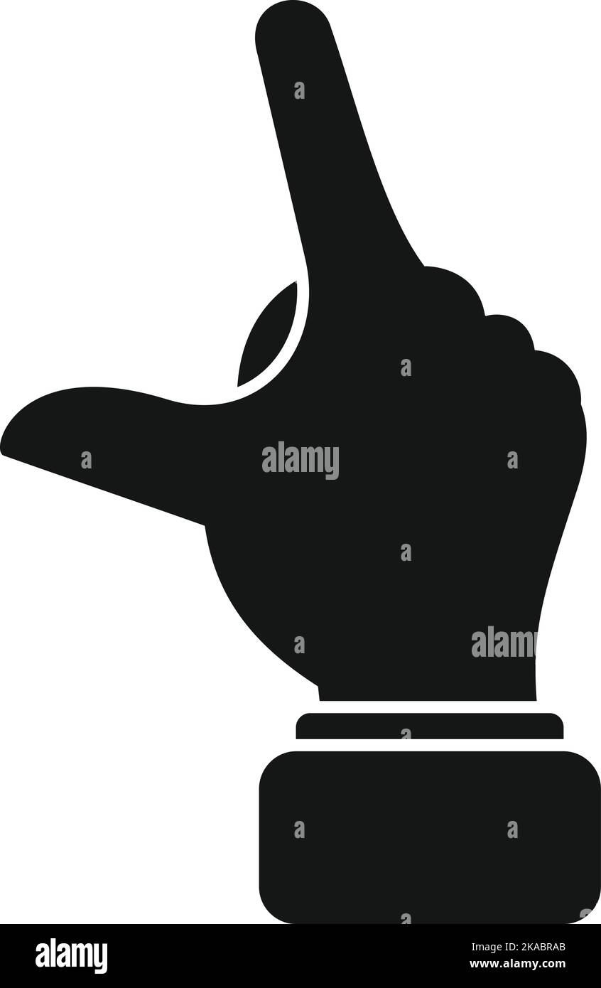 Finger pointing point one finger three Black and White Stock Photos ...