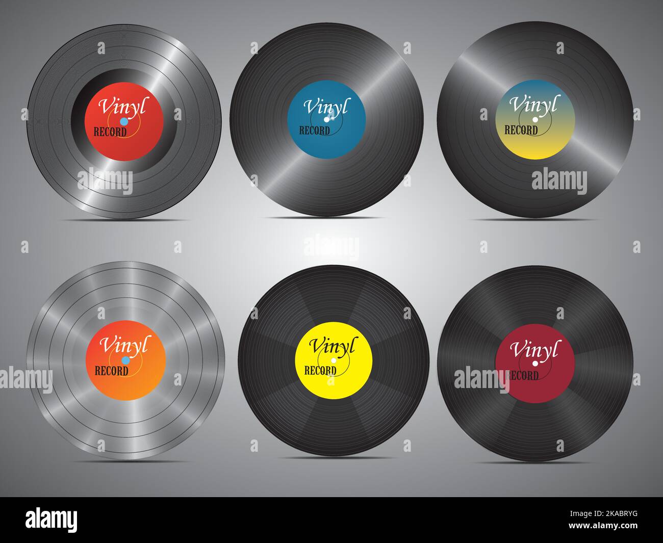 Clear vinyl record Stock Vector Images - Alamy
