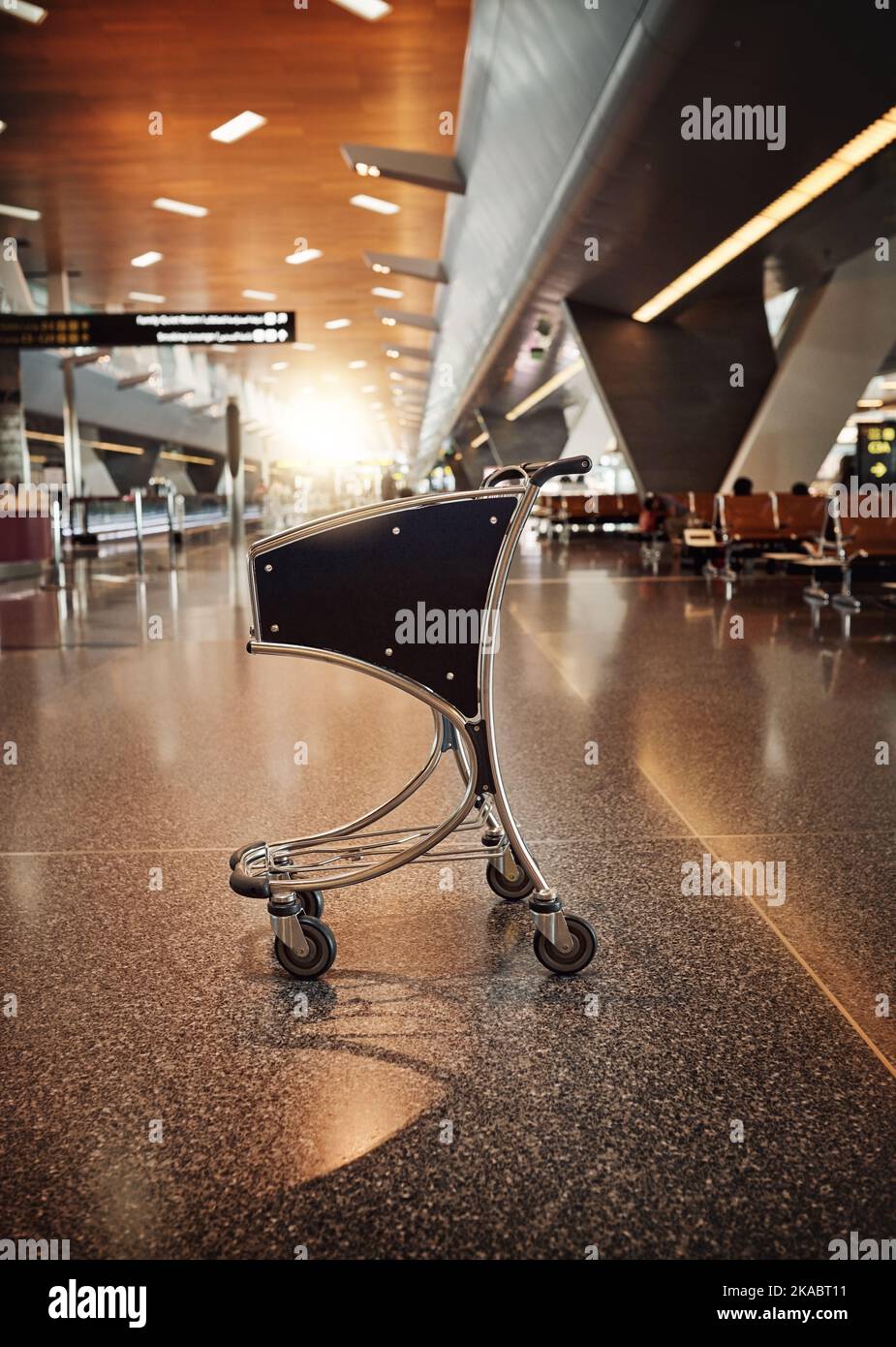 Empty trolley hi-res stock photography and images - Alamy