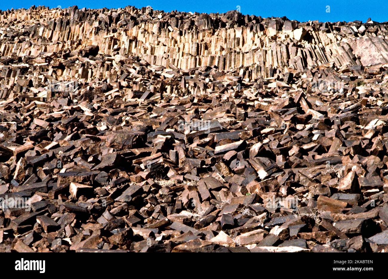 Stones of Makhtesh Ramon, unique crater in Israel Stock Photo - Alamy
