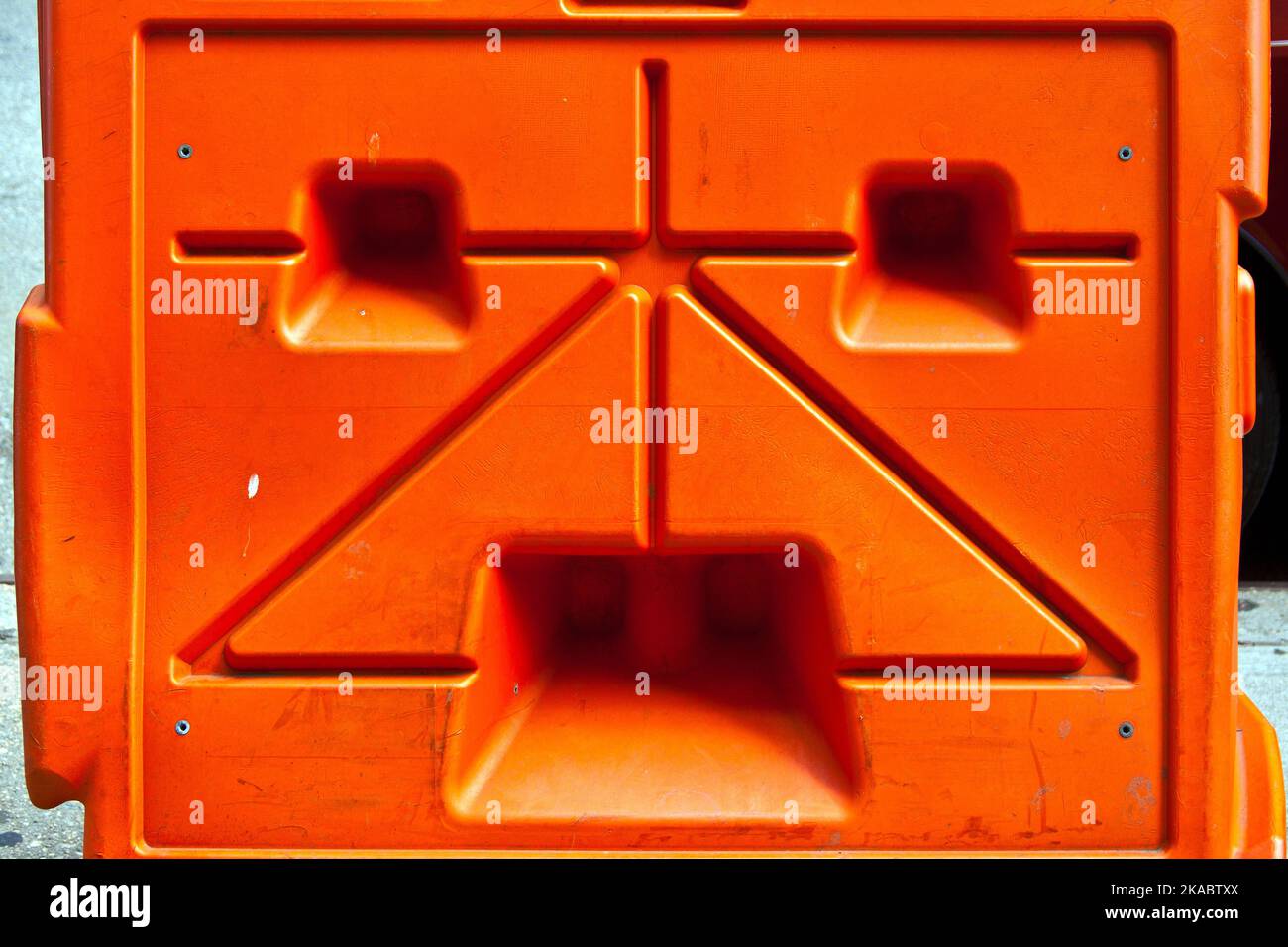 pylon gives the impression of a funny face Stock Photo - Alamy