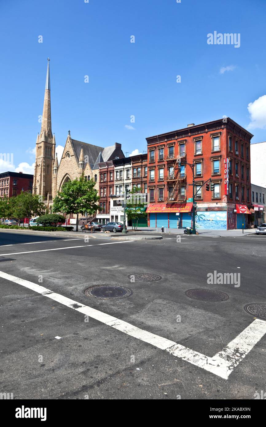 Ephesus Seventh-day church in Harlem, new York Stock Photo - Alamy