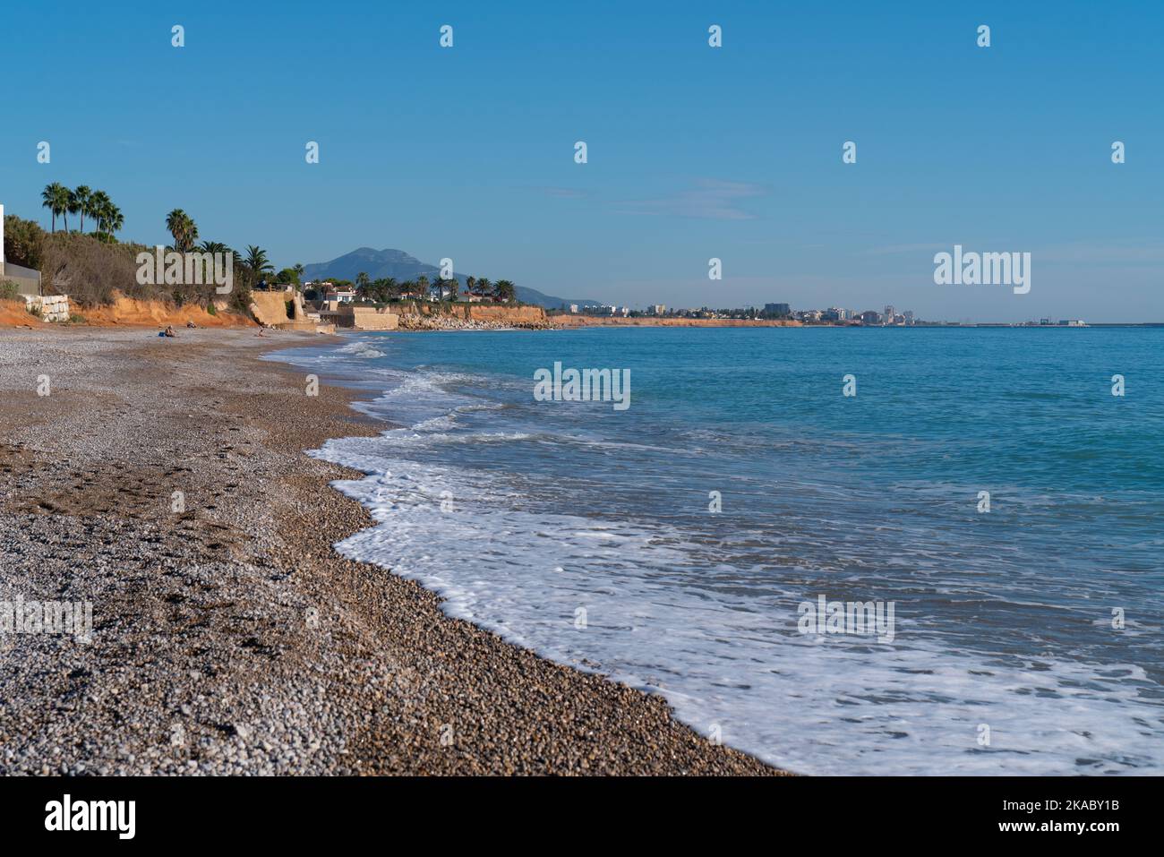 Benicarlo Spain beach platja de la Mar Xica near alegria del mar ...
