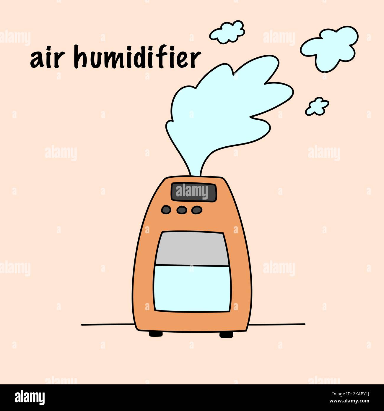 Air humidifier Stock Vector Images - Alamy