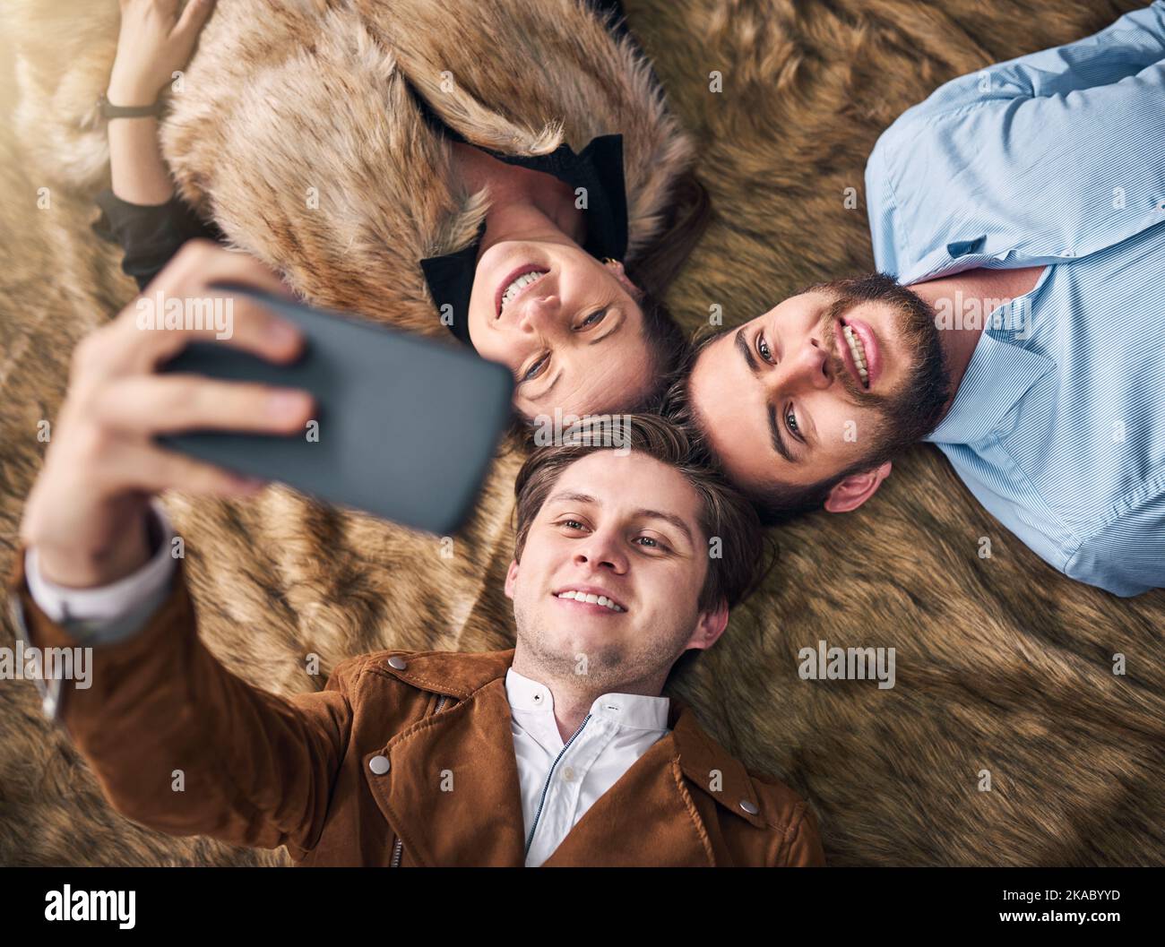 High angle selfie hi-res stock photography and images - Alamy