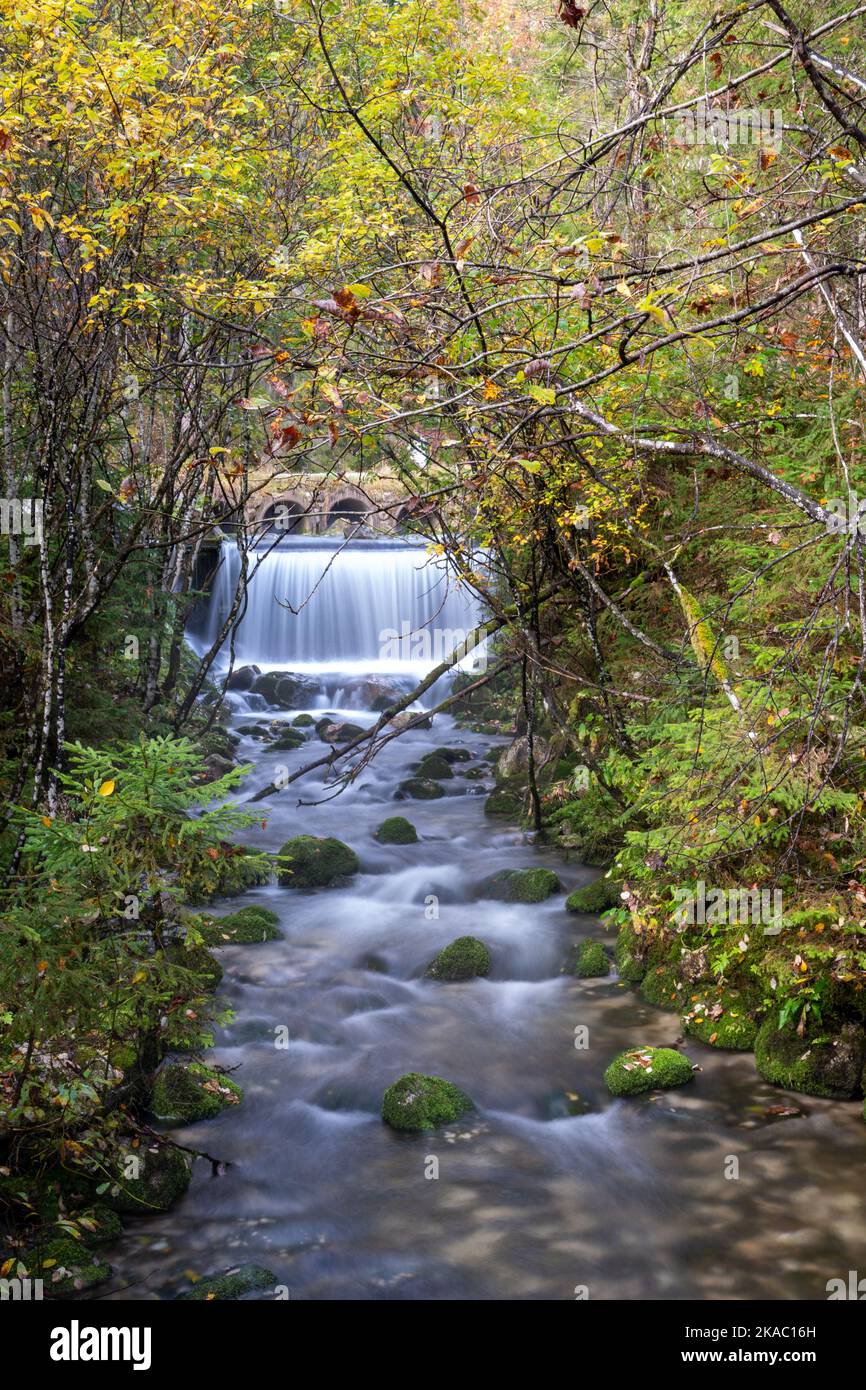 Salza waterfall hi-res stock photography and images - Alamy
