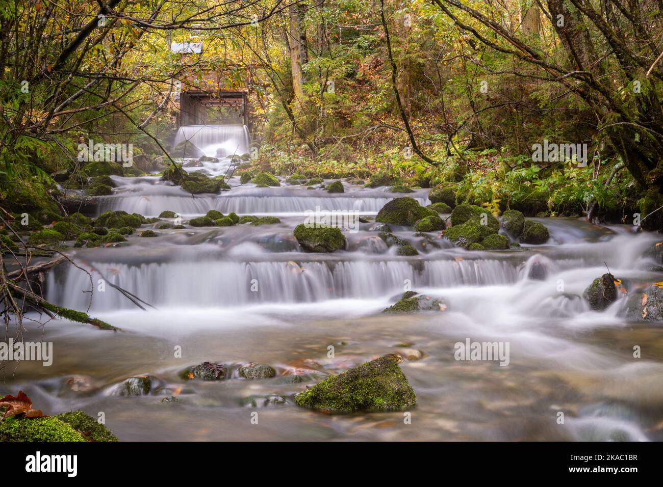 Salza waterfall hi-res stock photography and images - Alamy