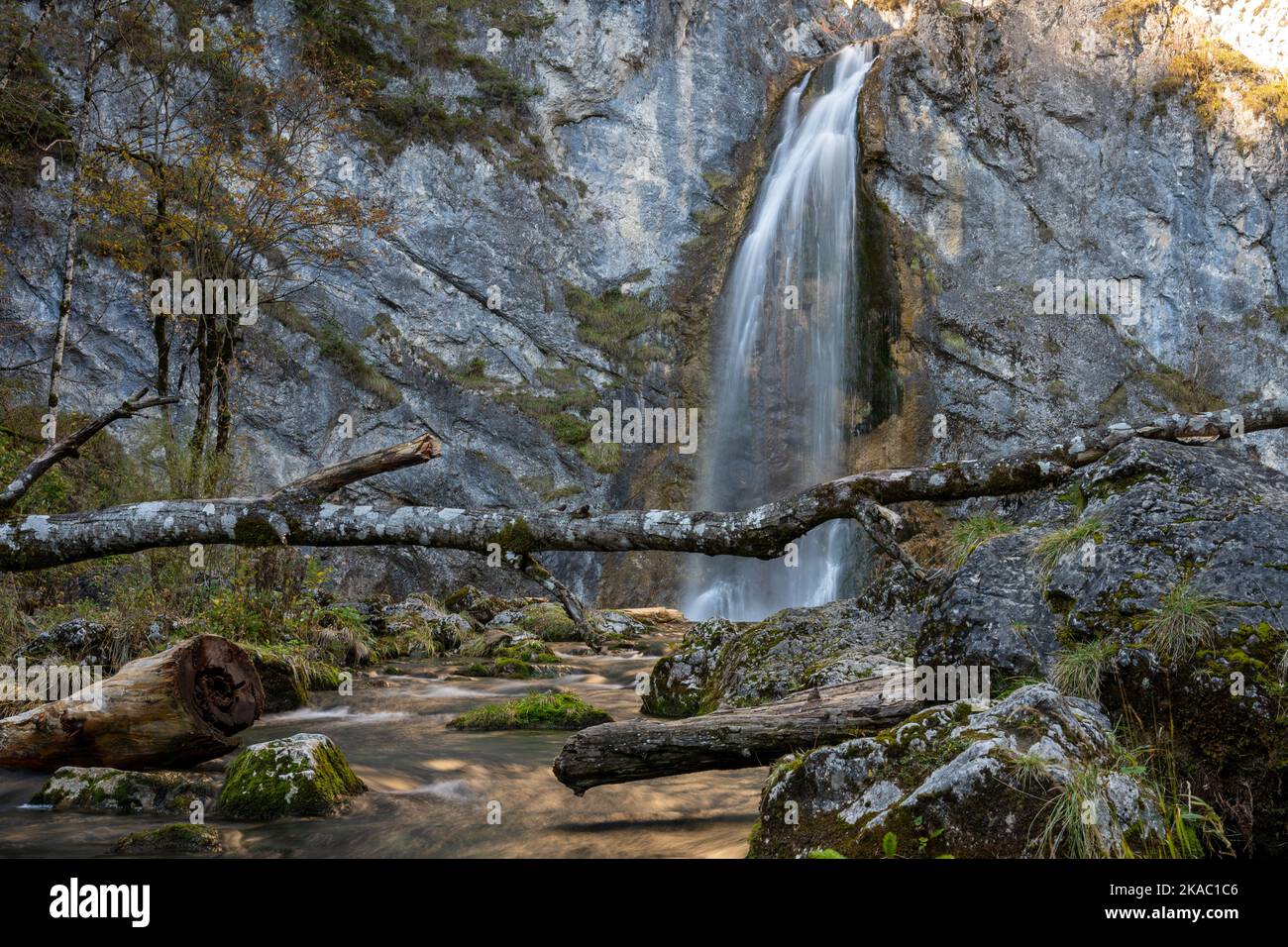 Salza waterfall hi-res stock photography and images - Alamy