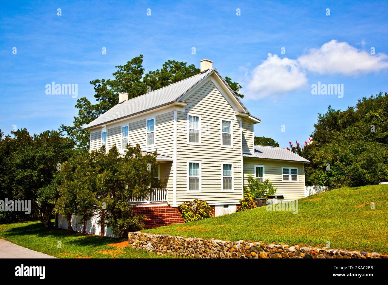 old traditional farm house with typical balcony Stock Photo - Alamy