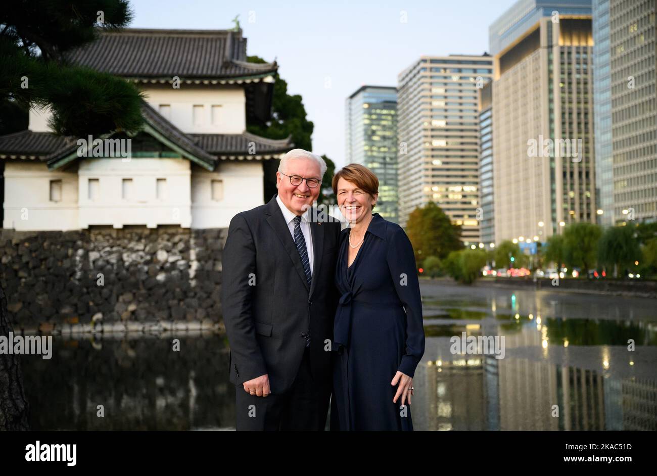 Tokio, Japan. 02nd Nov, 2022. German President Frank-Walter Steinmeier ...