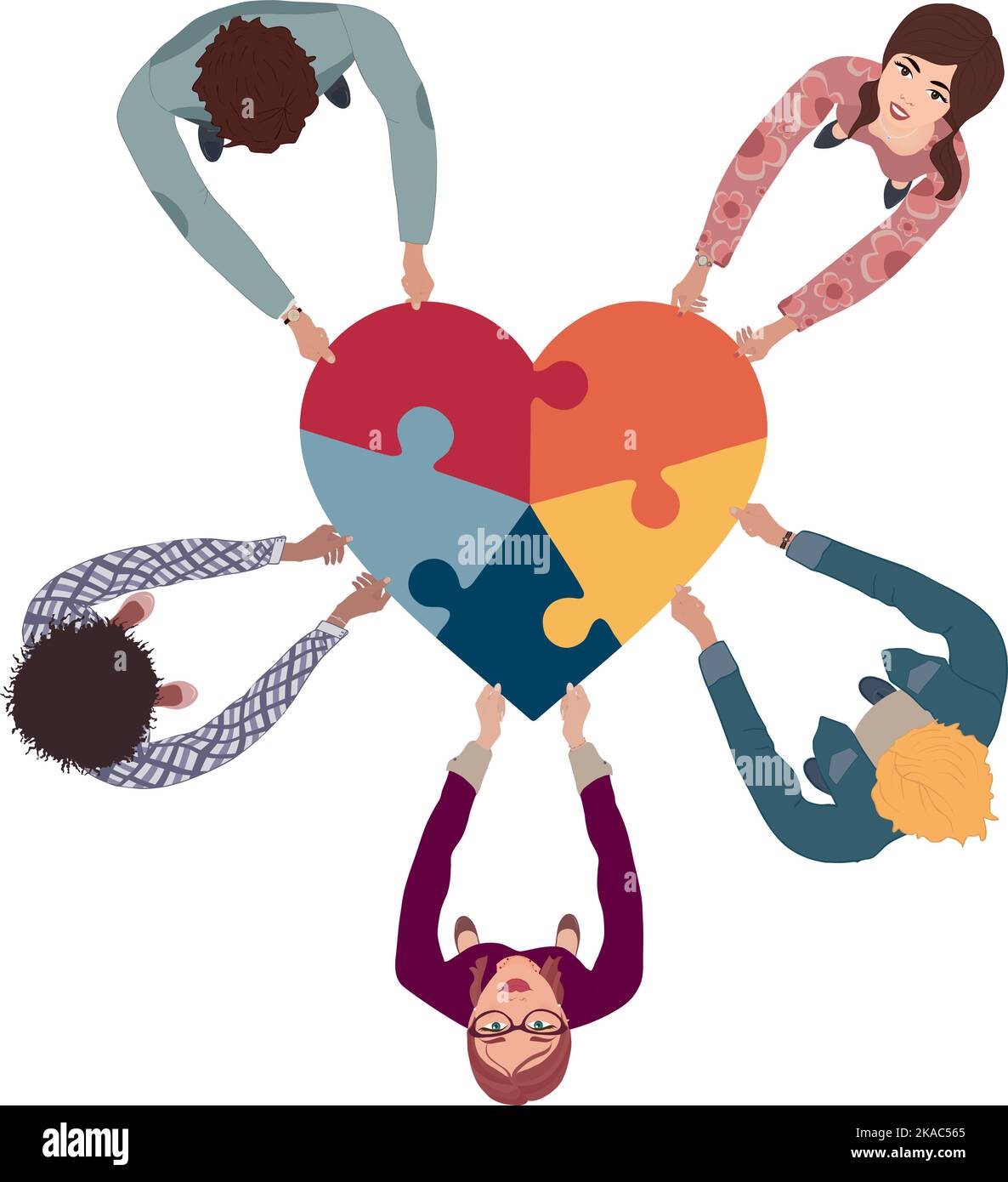 Group friends women men Cut Out Stock Images & Pictures - Alamy