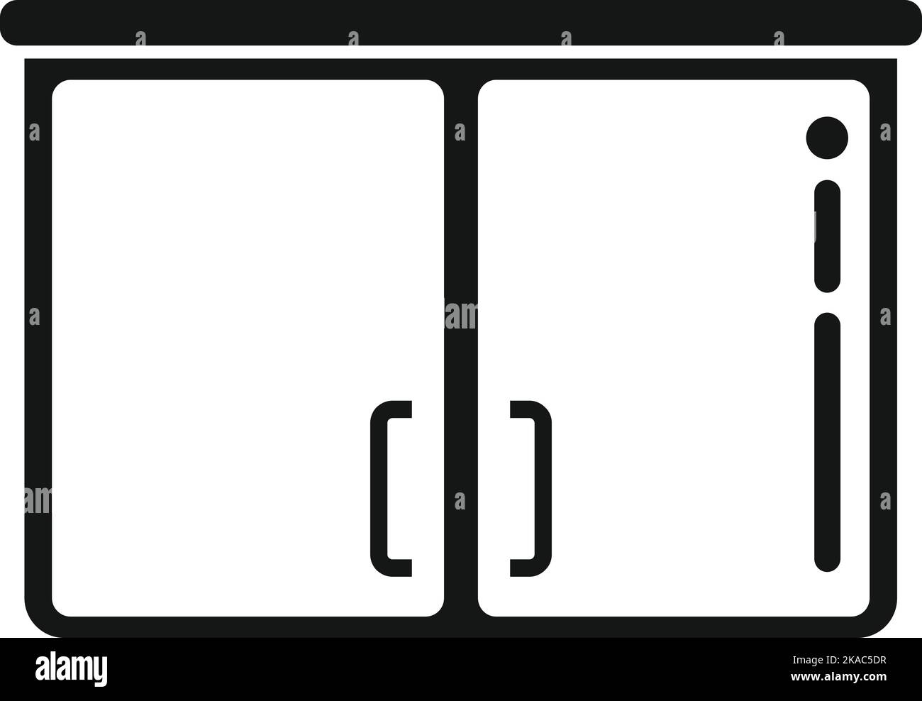 Style furniture icon simple vector. Home kitchen. Modern cook Stock ...