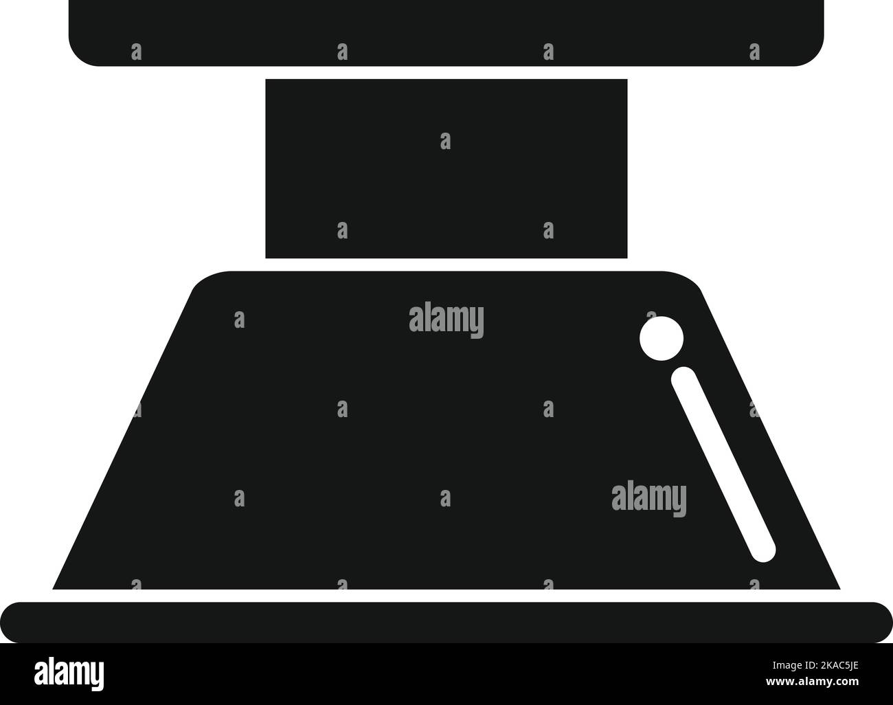 Kitchen hood icon simple vector. Interior room. Dining stove Stock ...