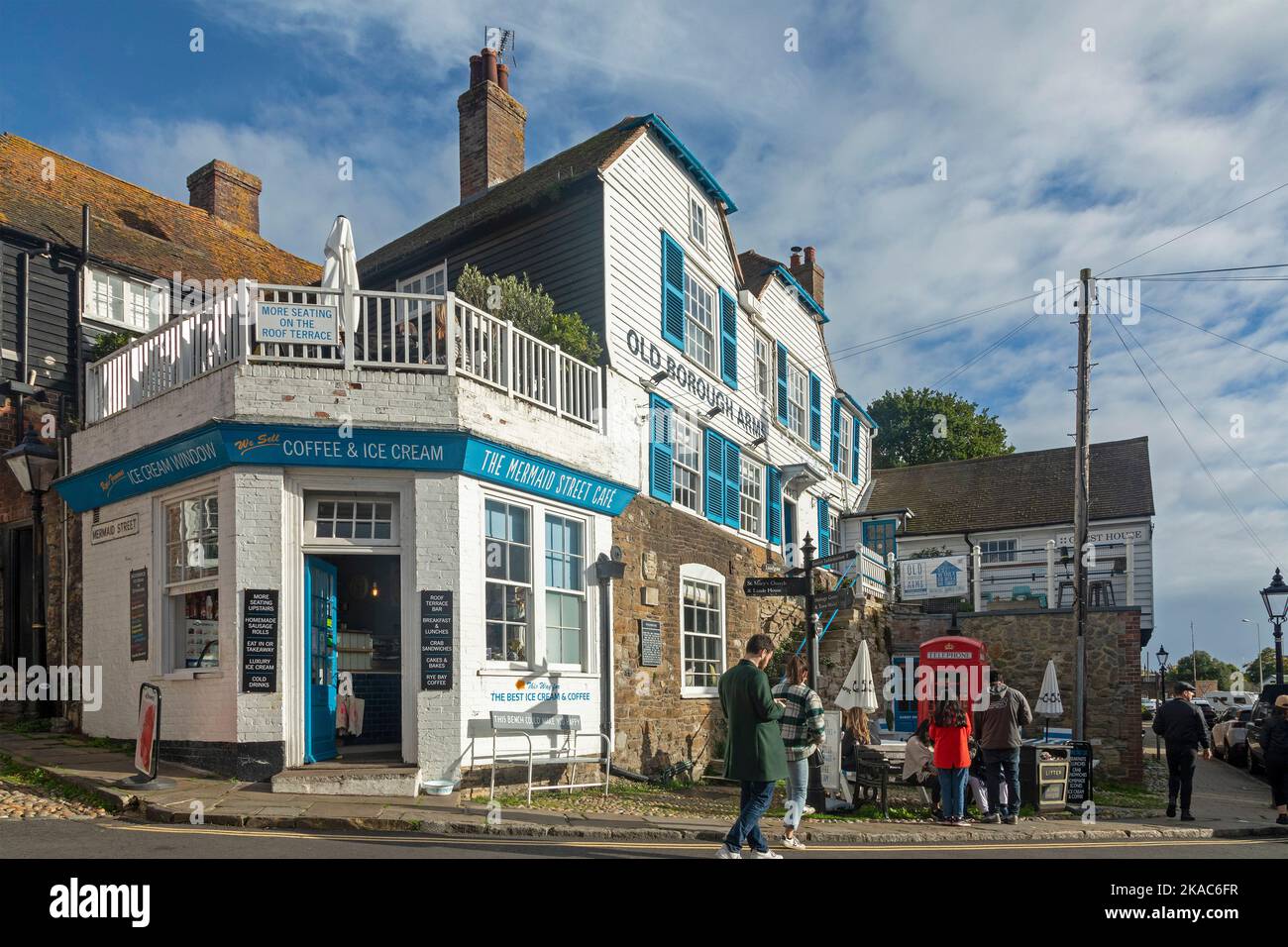 Pub Old Borough Arms, Mermaid Street, Rye, East Sussex, England, Great ...