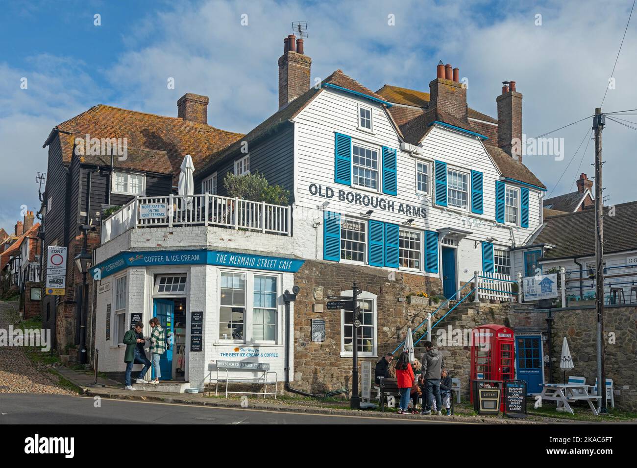 Pub Old Borough Arms, Mermaid Street, Rye, East Sussex, England, Great ...