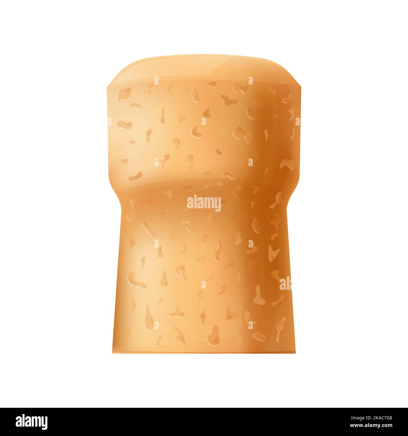 Cork stopper wooden taps. Wine bung in cartoon. Corkwood plug with ...