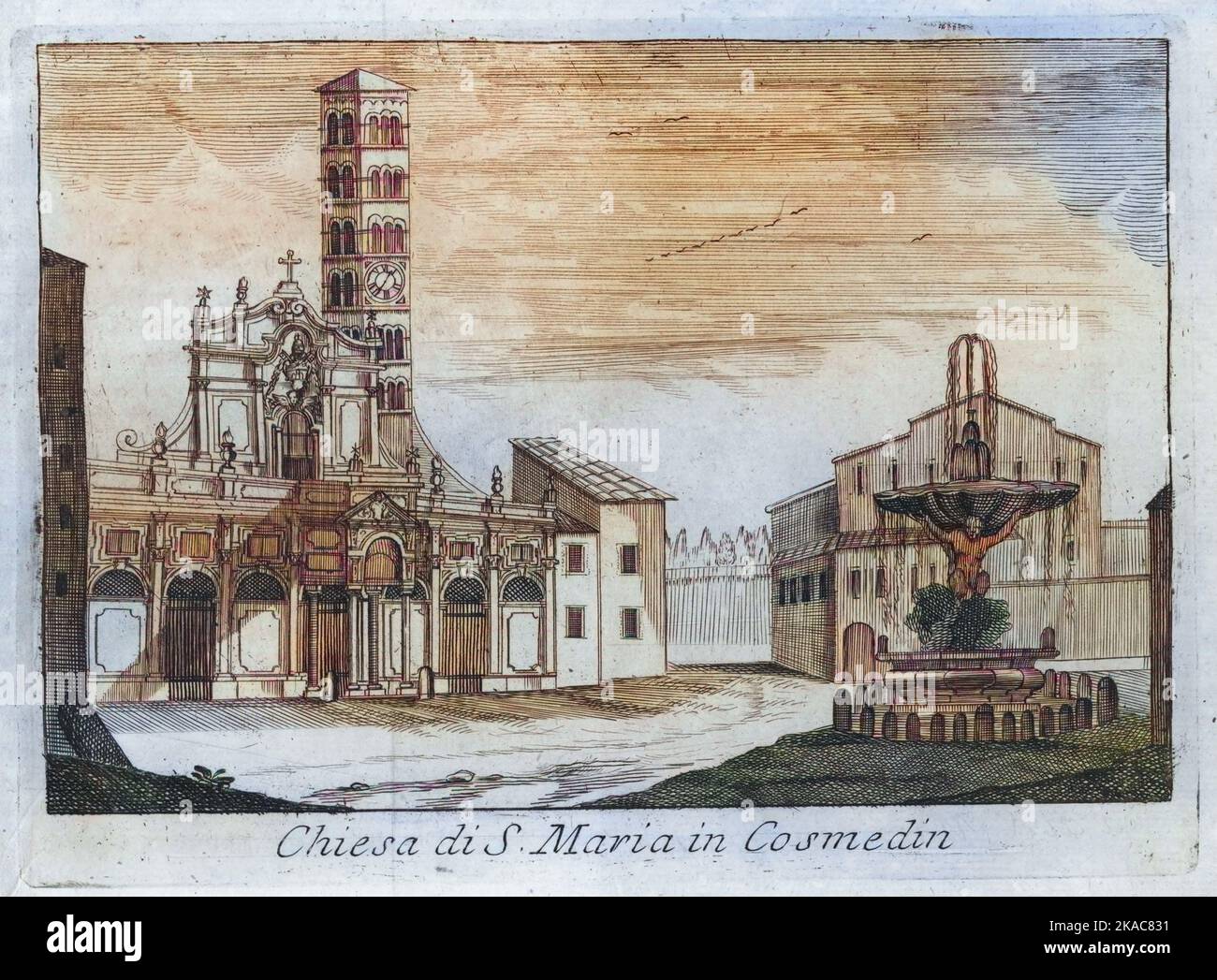 Chiesa di S.Maria in Cosmedin, Rom, Italien, aus Acurata, descrizione ...