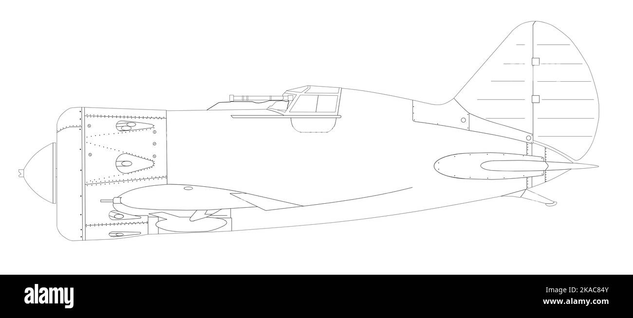 Polikarpov I-16 type 5 Stock Photo - Alamy