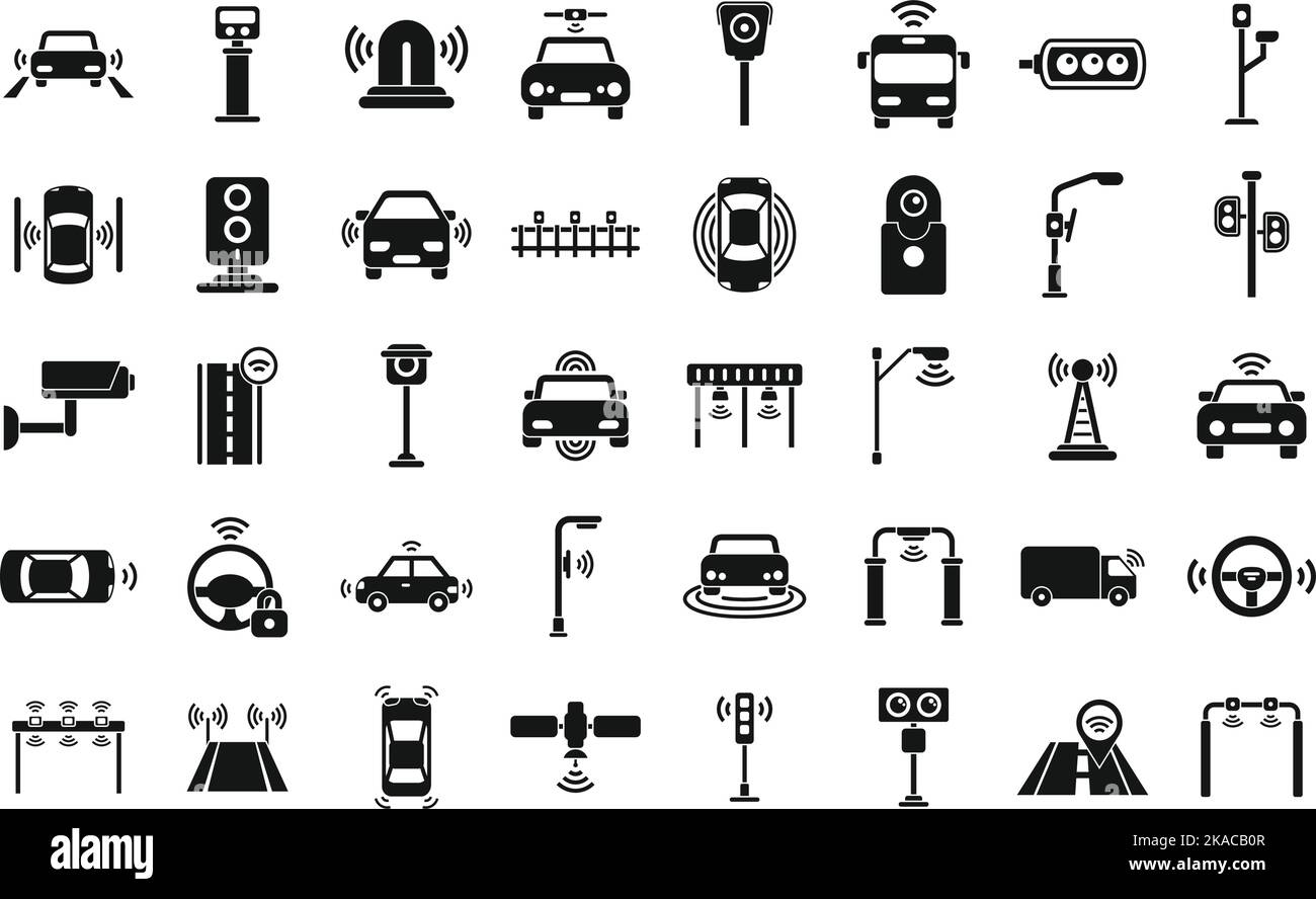 Smart highway toll road Stock Vector Images - Alamy