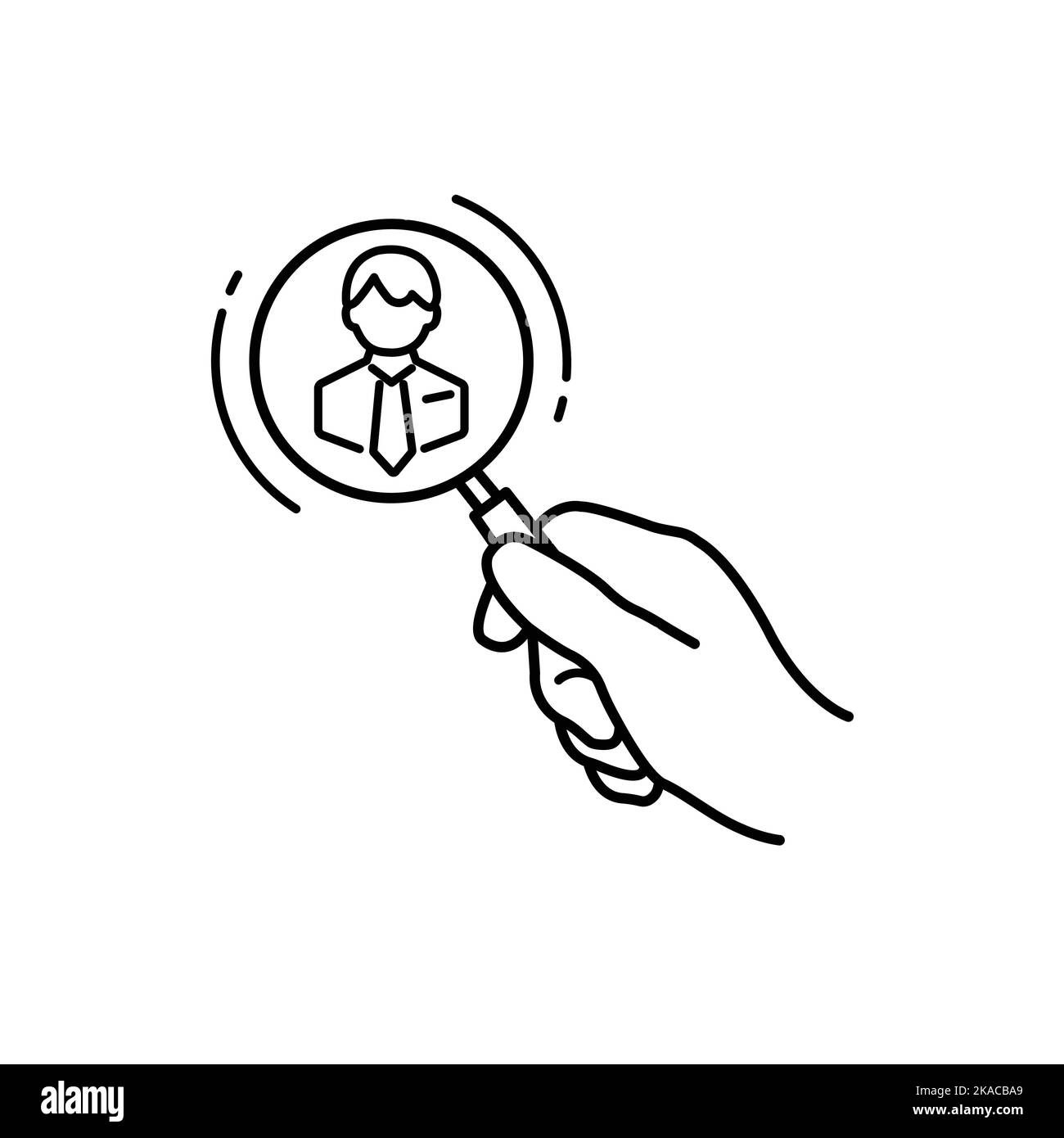 Find candidate icon in Stock Vector Images - Alamy