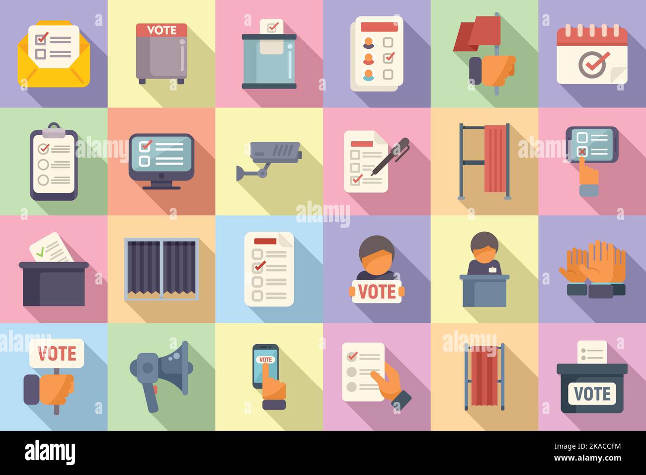 Polling booth Stock Vector Images - Alamy