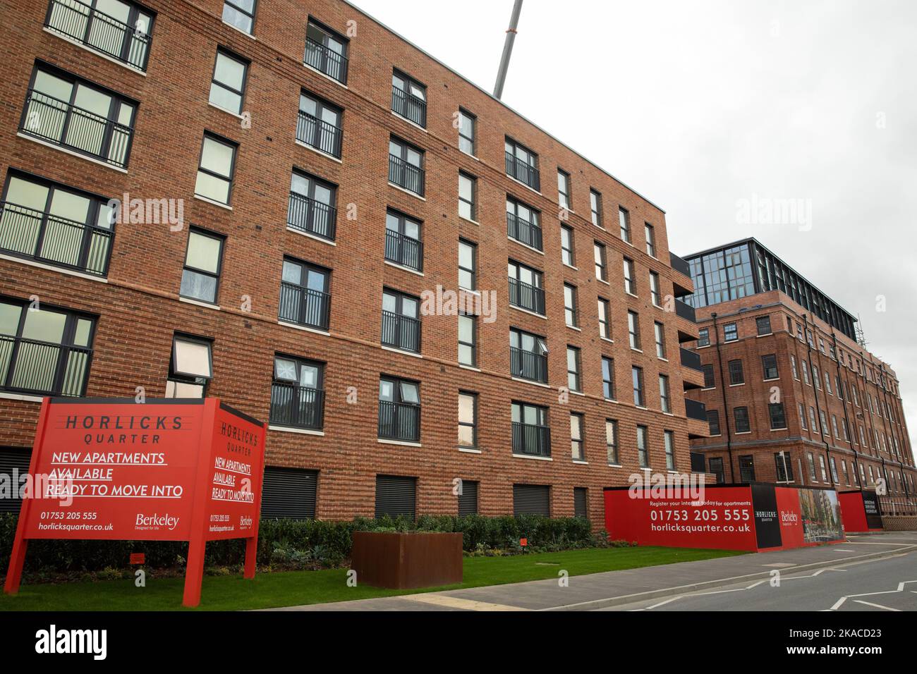 Slough, UK. 28th October, 2022. The Horlicks Quarter redevelopment at ...