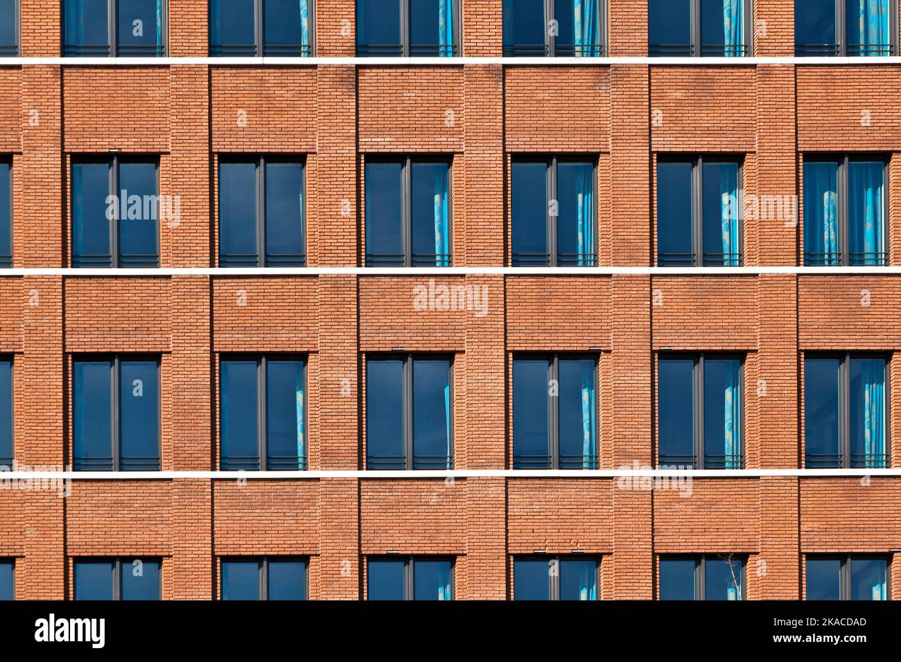 facade of modern bulding with windows Stock Photo - Alamy