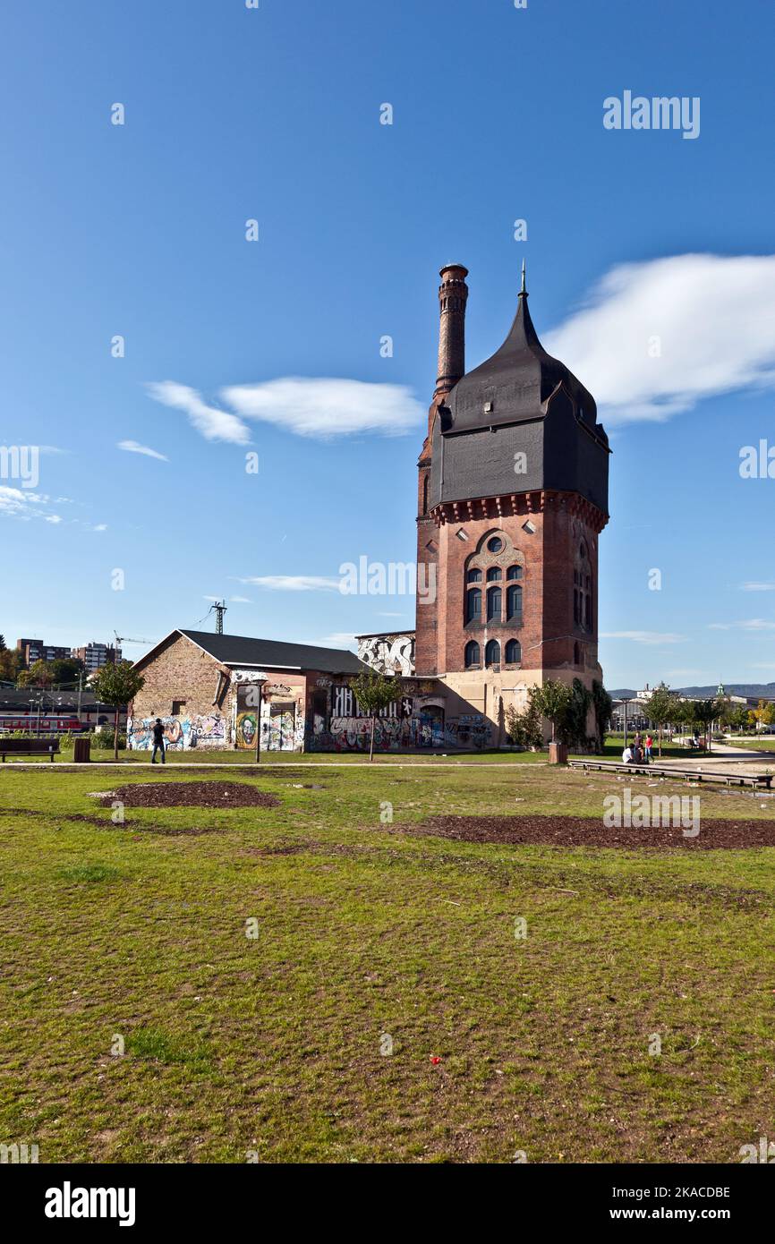 Brick watertower hi-res stock photography and images - Alamy