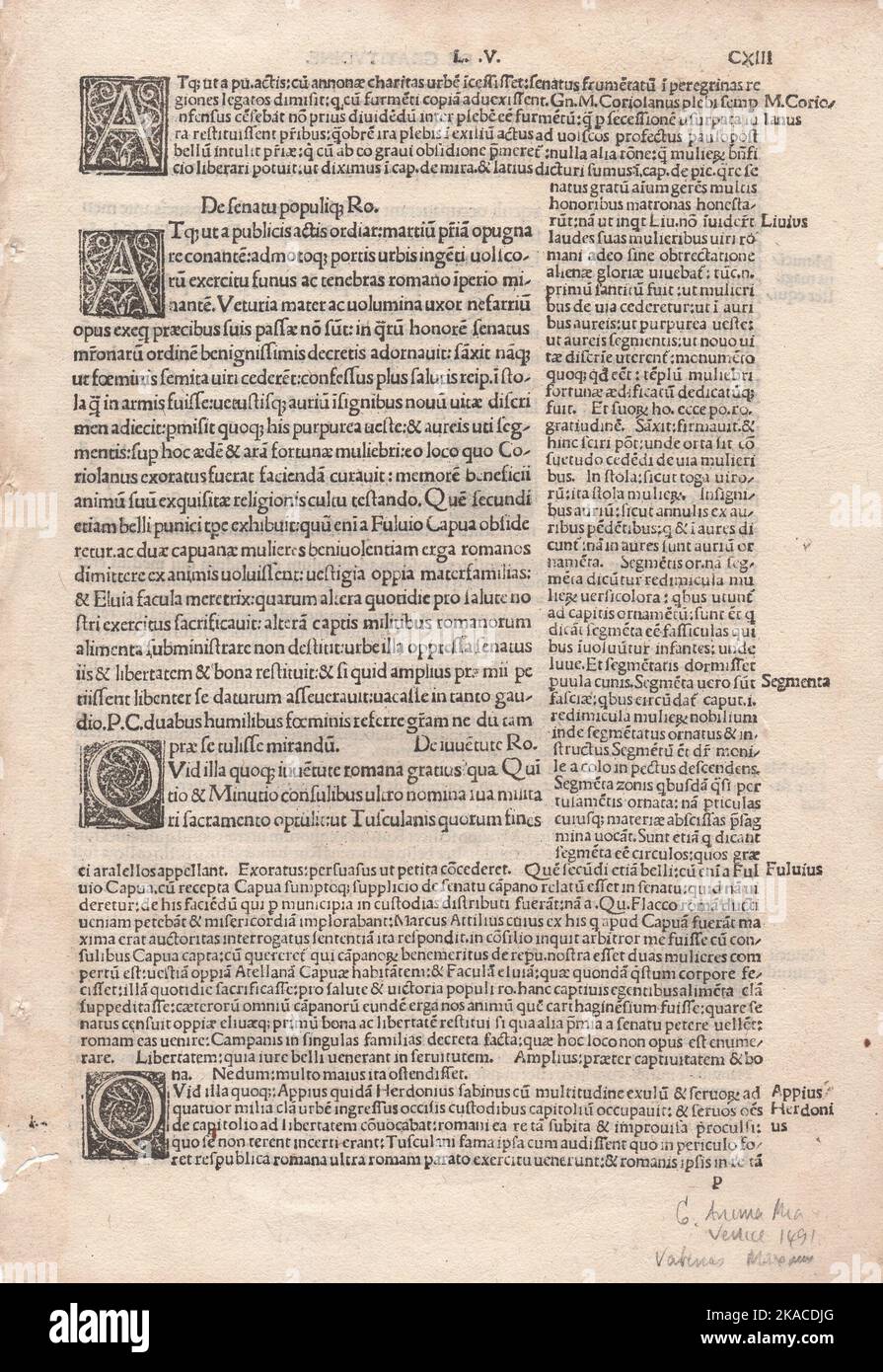 Early Printing & Book History / Incunabula / incunabulum / L.V Stock ...