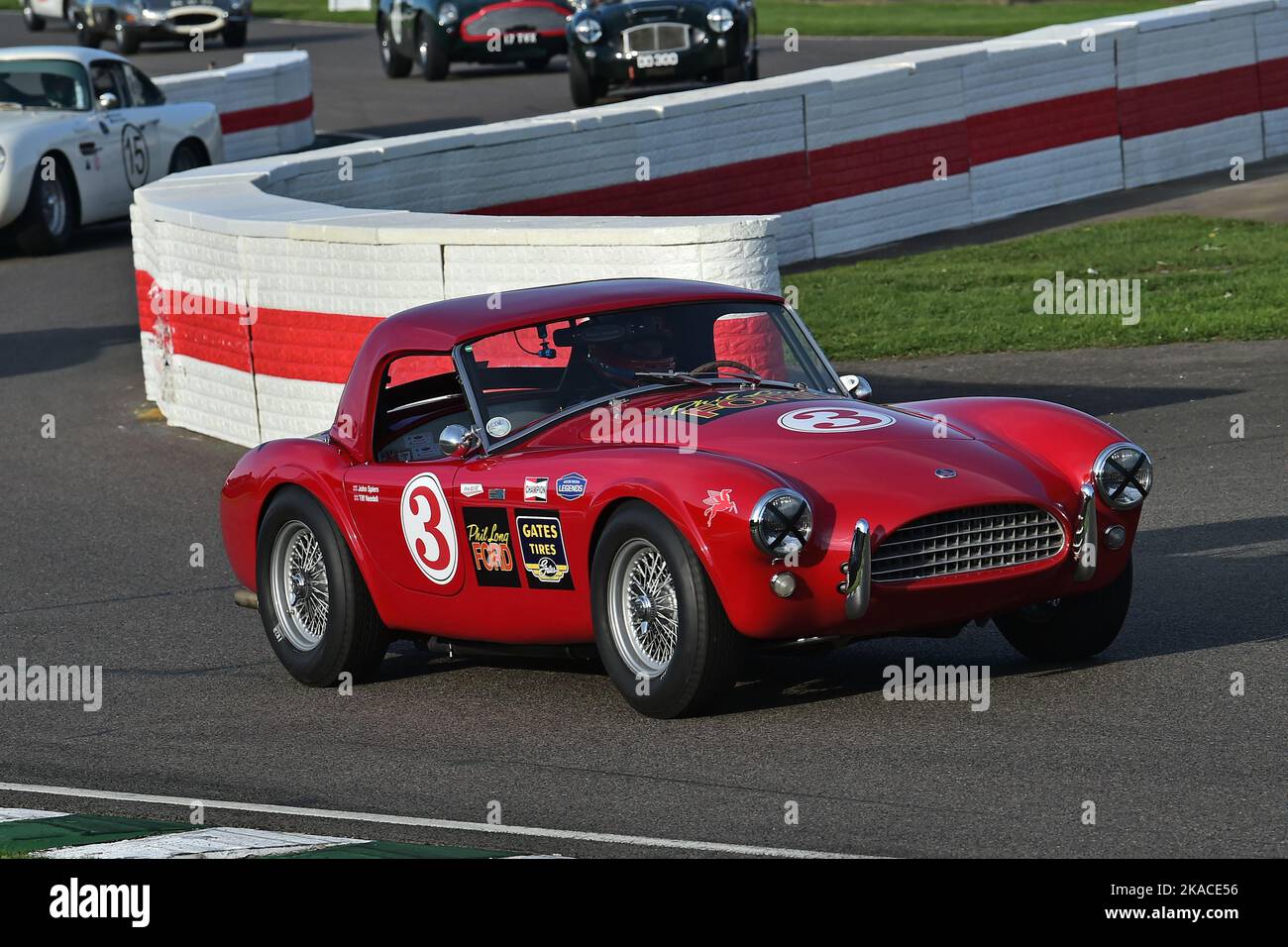 Tiff Needell, John Spiers, AC Cobra, Stirling Moss Memorial Trophy ...