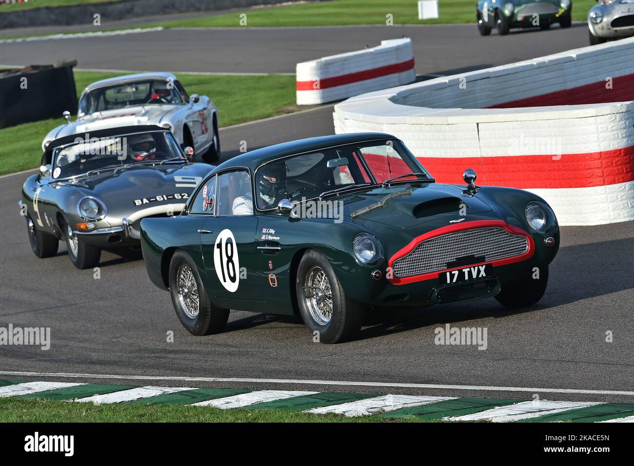 Dwight Merriman, Kyle Tilley, Aston Martin DB4GT, Stirling Moss ...