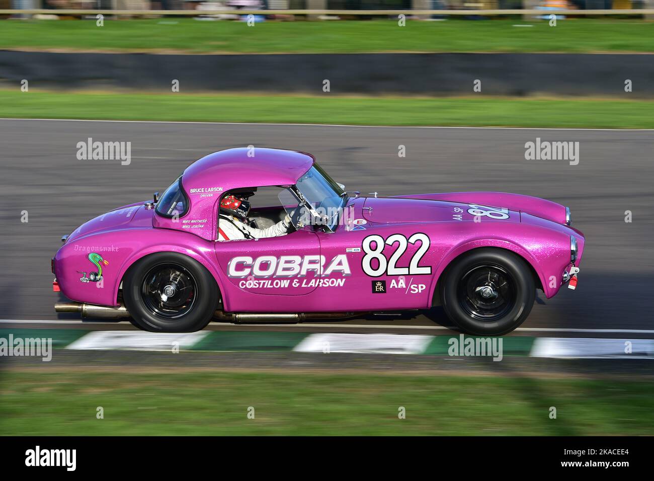 Mike Whitaker, Andrew Jordan, AC Cobra, Dragonsnake, Stirling Moss ...