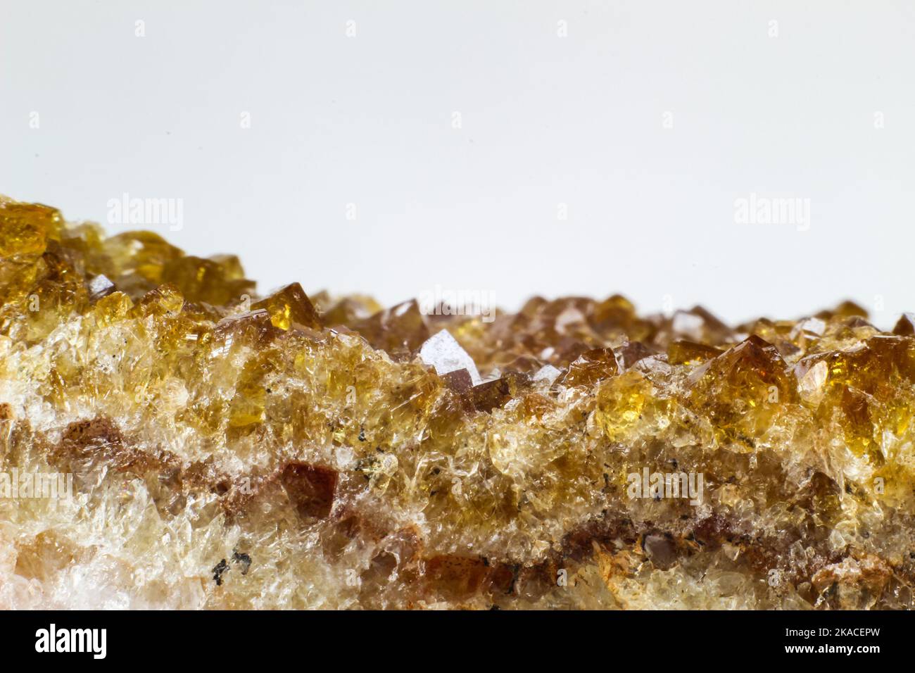 Real close up macro shiny heat treated amethyst, deep yellow citrine ...