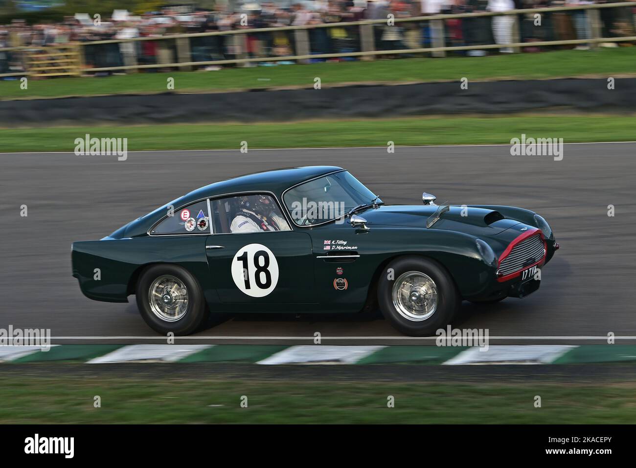 Dwight Merriman, Kyle Tilley, Aston Martin DB4GT, Stirling Moss ...