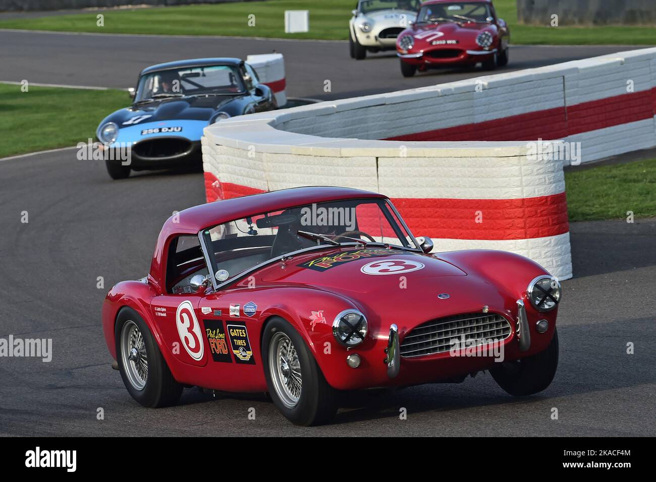 Tiff Needell, John Spiers, AC Cobra, Stirling Moss Memorial Trophy ...