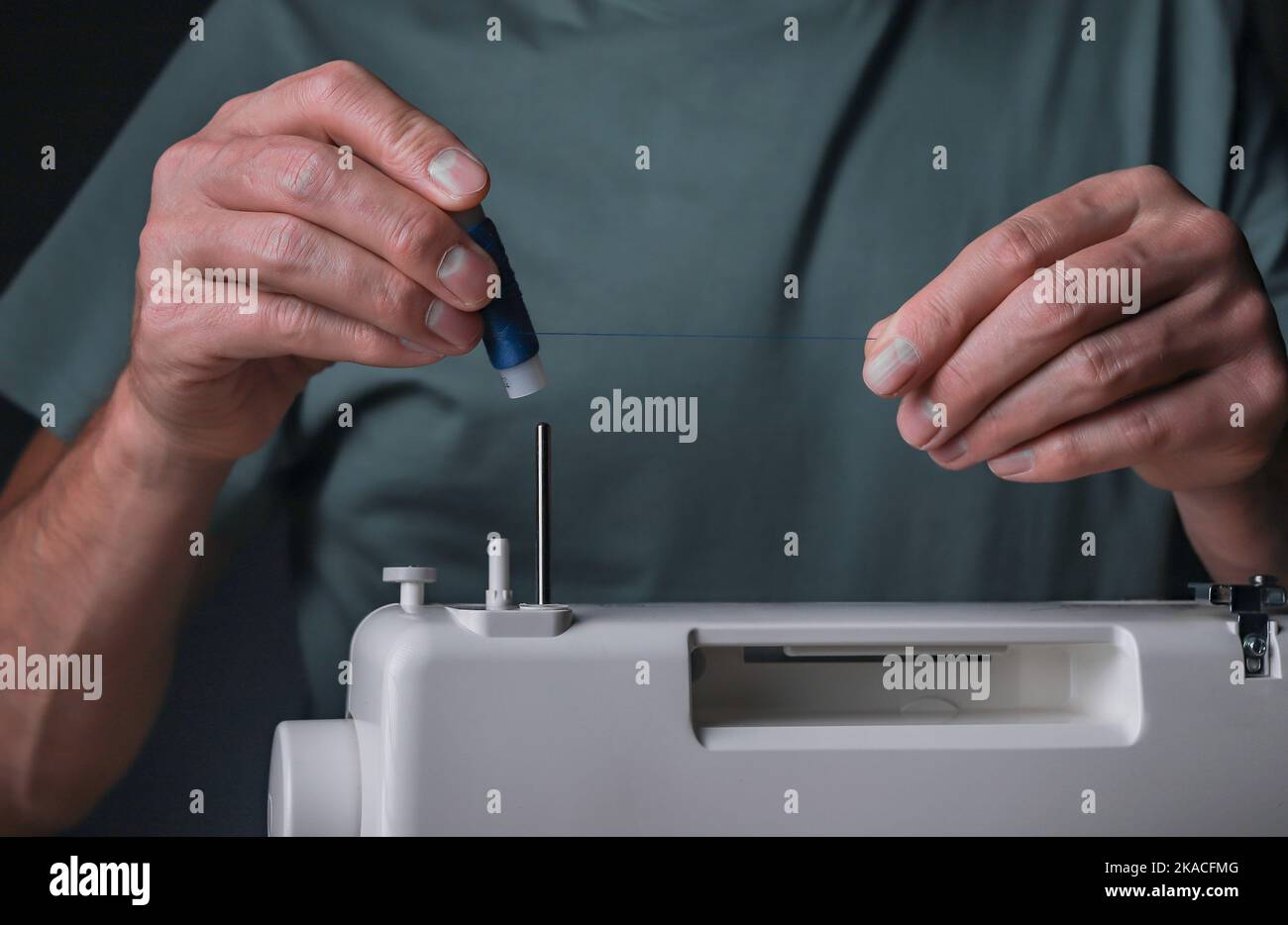 Male thread spool hi-res stock photography and images - Alamy