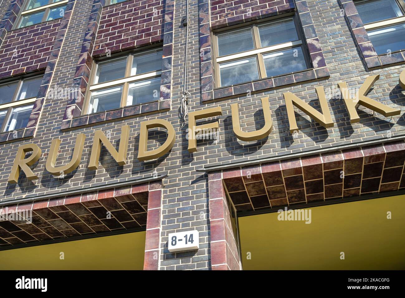Haus des Rundfunks, RBB, Rundfunk Berlin Brandenburg, Masurenallee ...