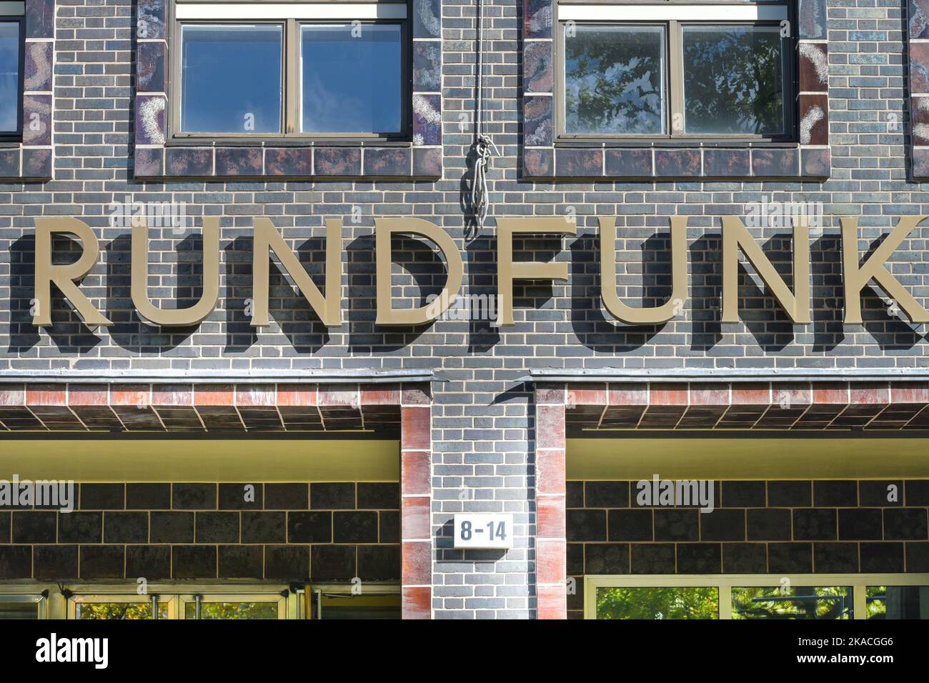 Haus des Rundfunks, RBB, Rundfunk Berlin Brandenburg, Masurenallee ...