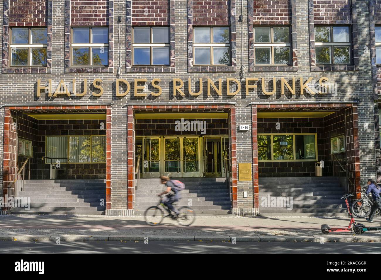 Haus des Rundfunks, RBB, Rundfunk Berlin Brandenburg, Masurenallee, Charlottenburg, Berlin ...