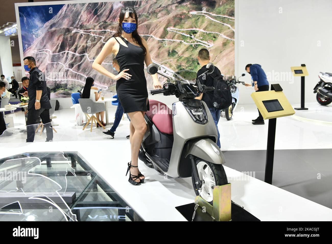 The 20th China International Motorcycles Expo (CIMAMotor 2022) opens at Chongqing International ...