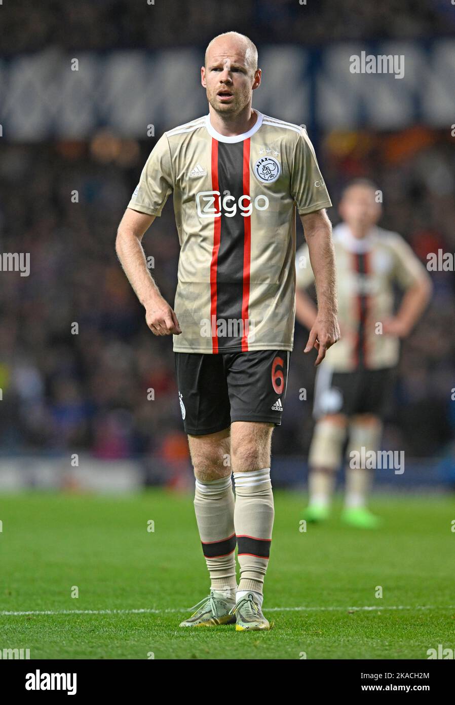 Glasgow, Scotland, 1st November 2022. Davy Klaassen of Ajax during the ...