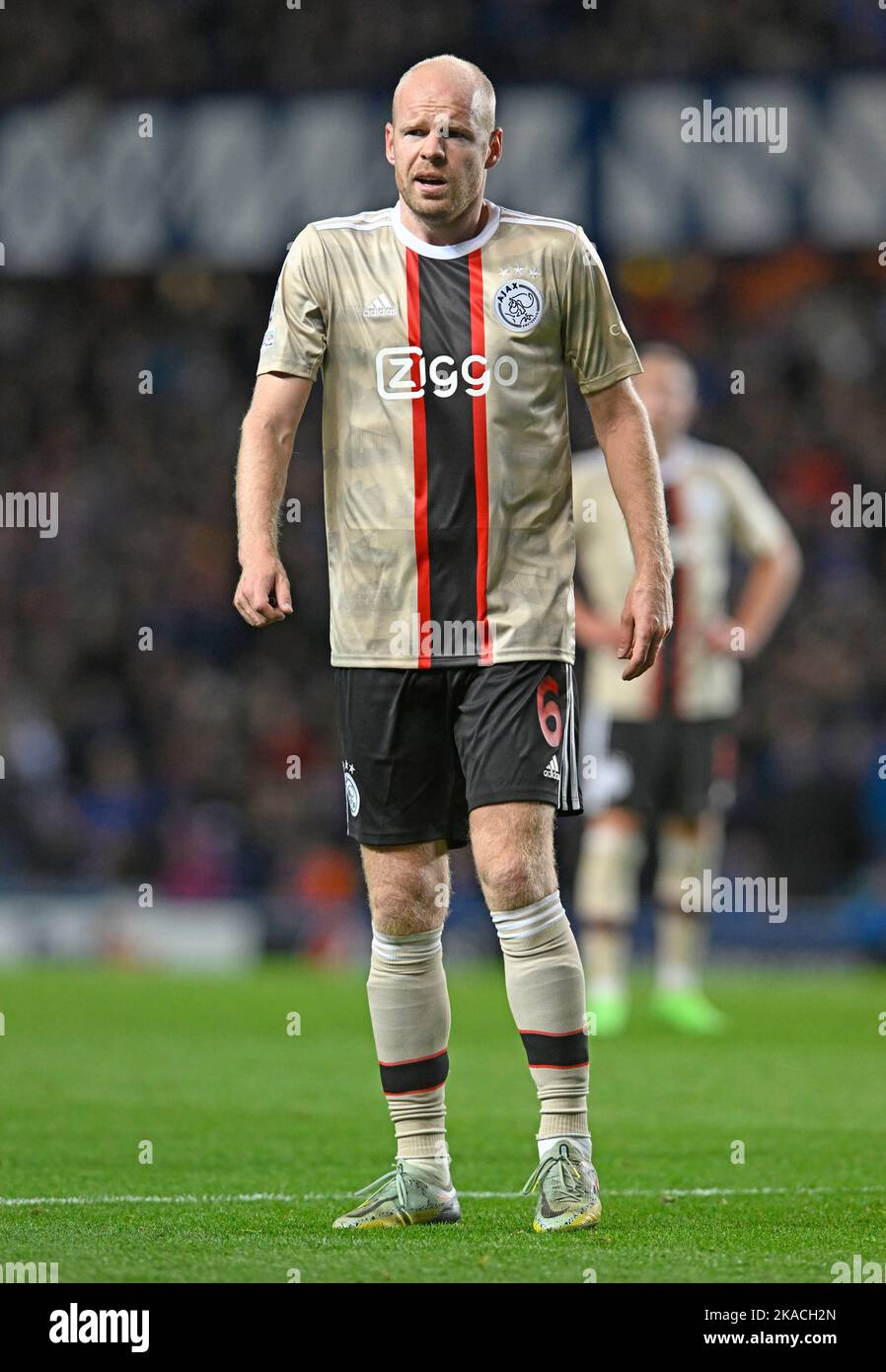 Glasgow, Scotland, 1st November 2022. Davy Klaassen of Ajax during the ...