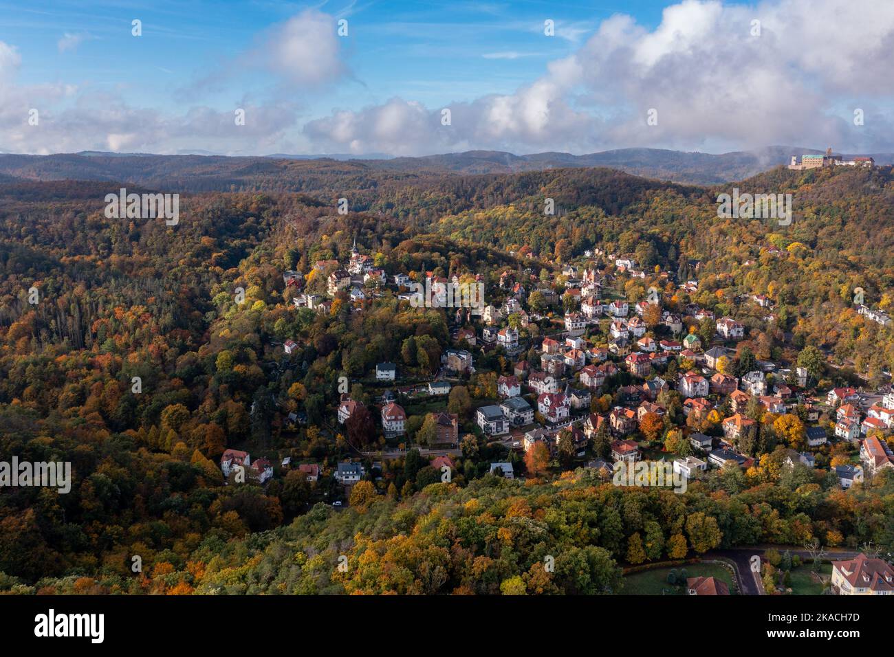 The city of Eisenach in Thuringia Stock Photo - Alamy
