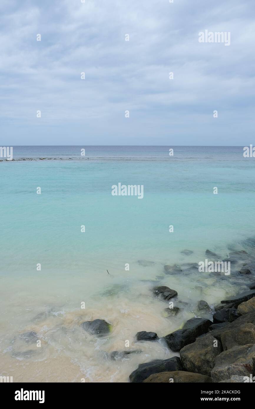 Rasdhoo is famous for its habitats of black and white tip reef sharks ...